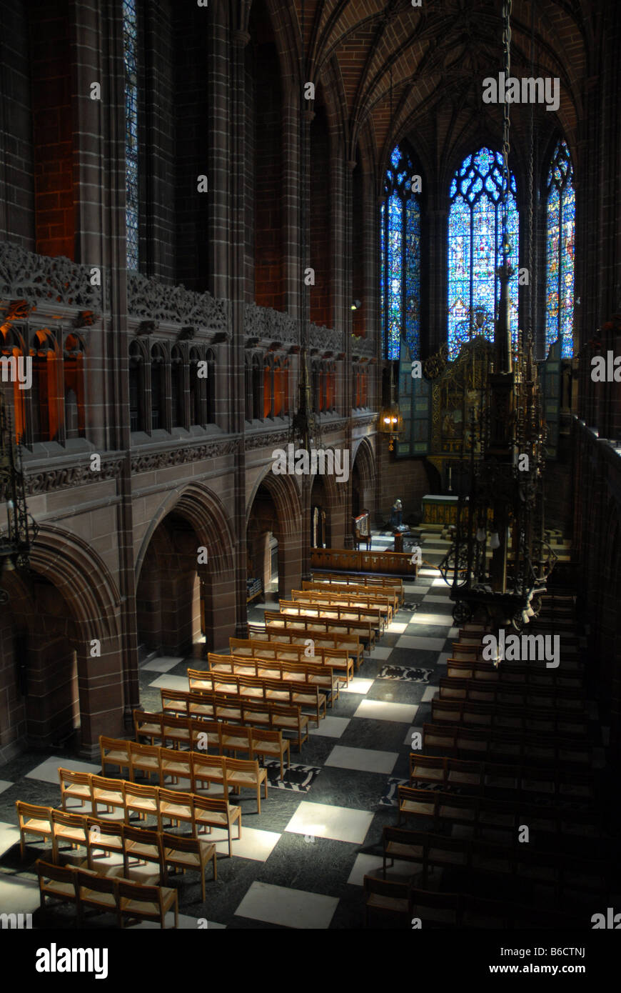 Lady Chapel Anglican Cathedral Liverpool England UK Stock Photo - Alamy