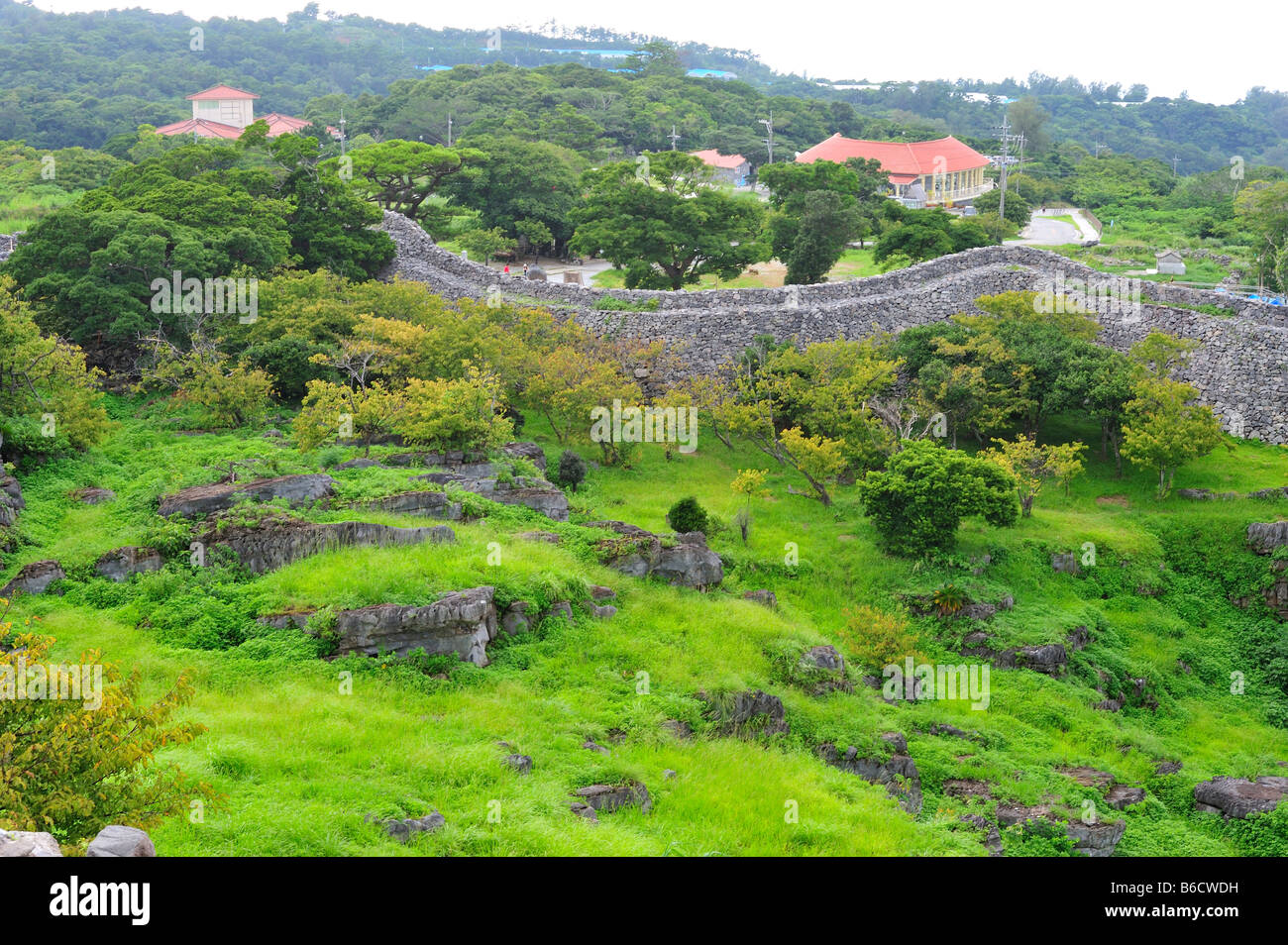 nakijin gusuku, nakijin, kunigami district, okinawa, japan Stock Photo ...