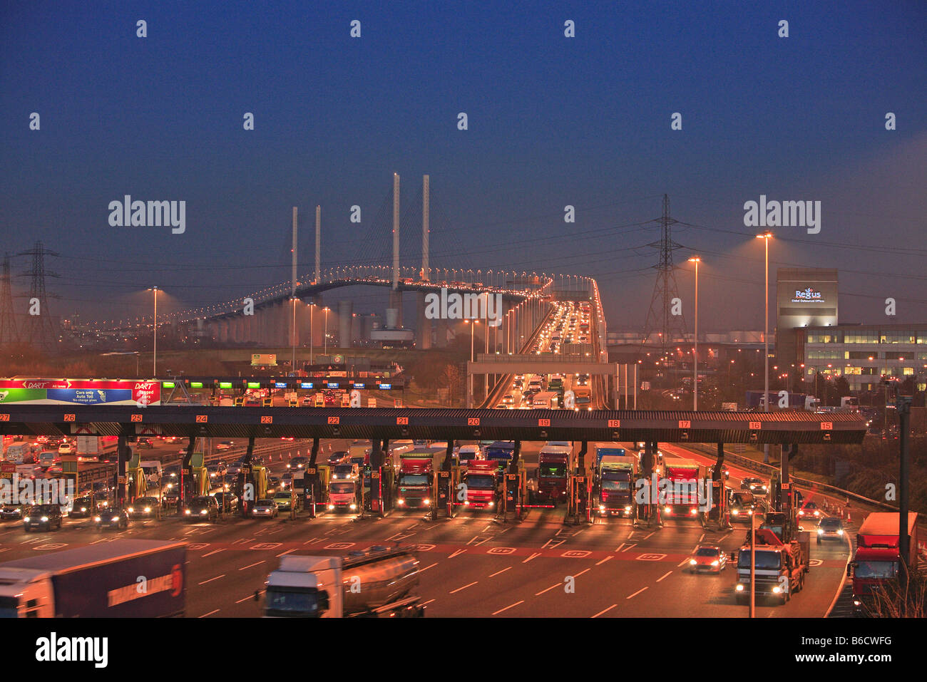 Dartford crossing toll booth hi-res stock photography and images - Alamy