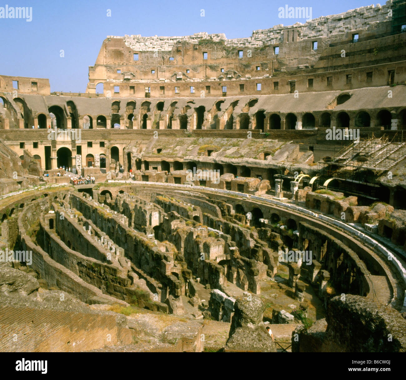 Flavian Amphitheater Columns