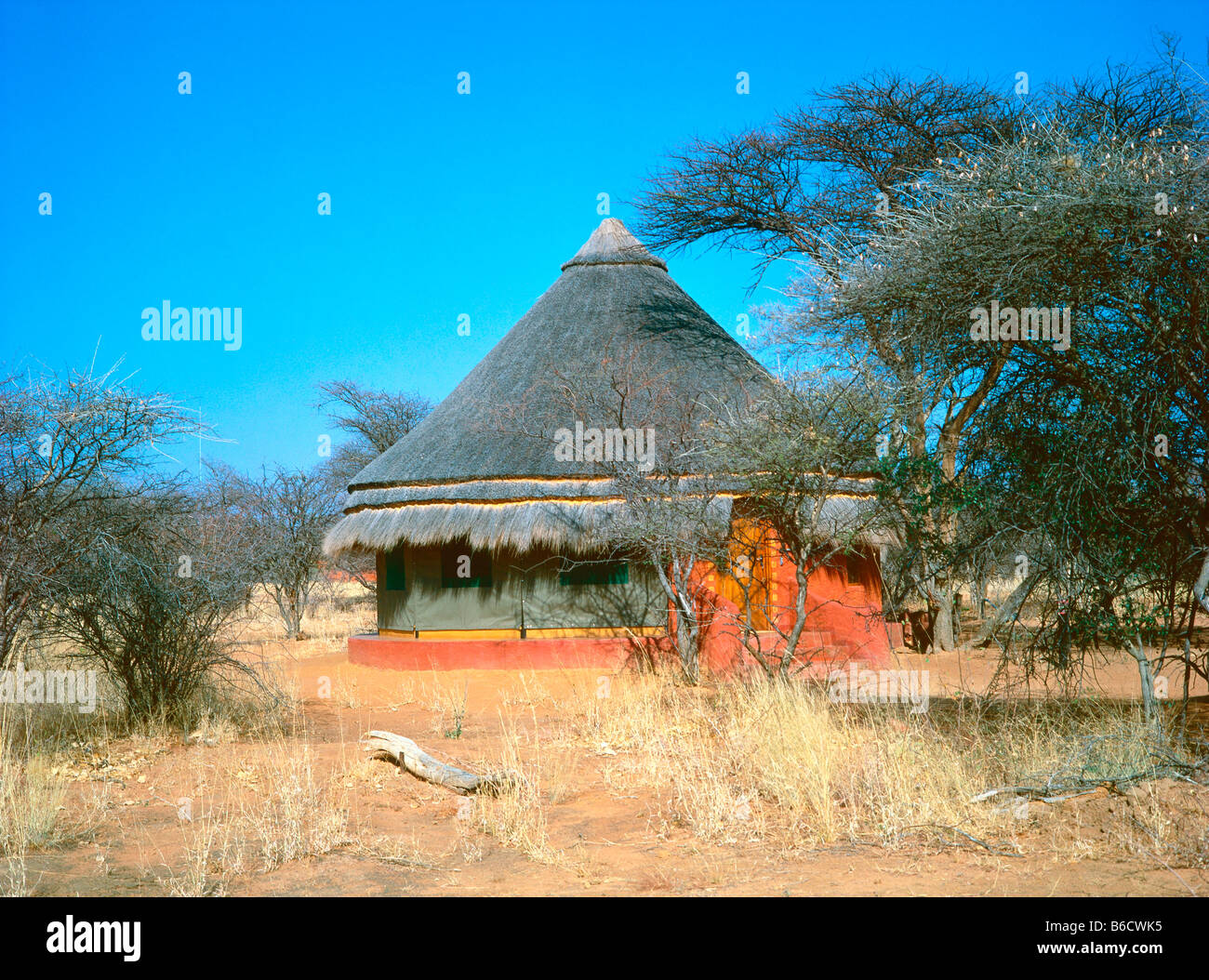 Lodge on rural landscape, Otjiwarongo, Namibia Stock Photo - Alamy
