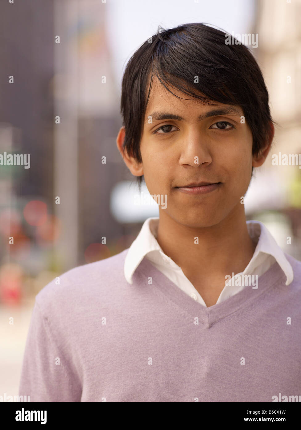 Close up of confident Indian man Stock Photo - Alamy