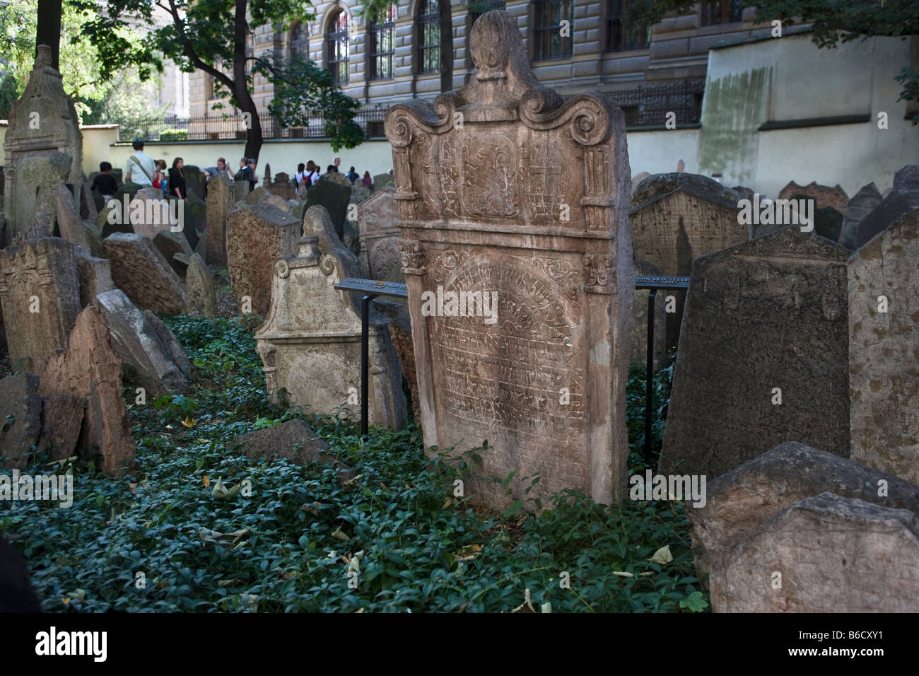 Crowded tombstones old jewish cemetery hi-res stock photography and ...