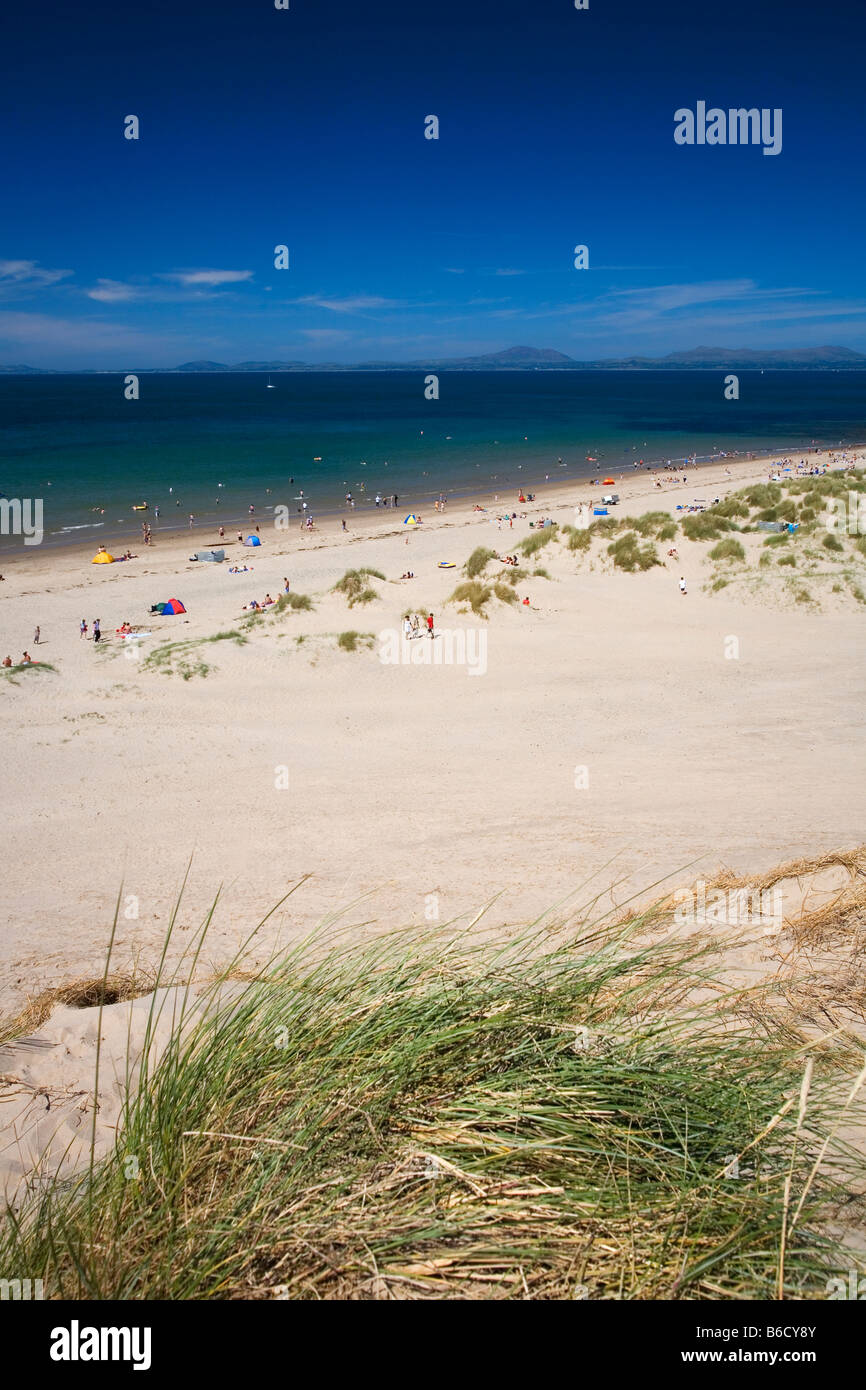 Harlech beach sand dunes harlech hi-res stock photography and images ...