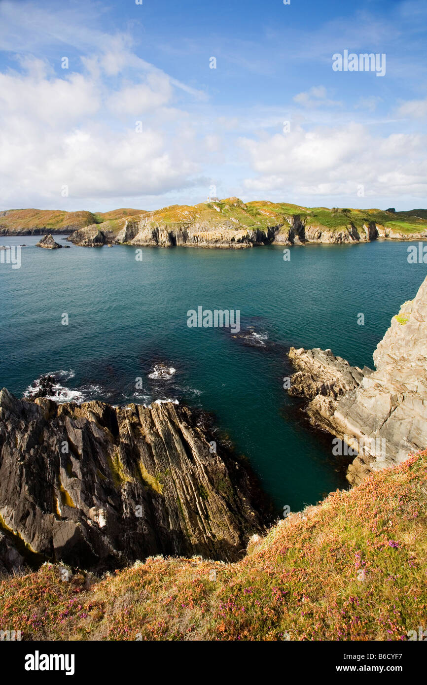 Ireland, Baltimore - View Overlooking Baltimore Harbour With Sherkin ...