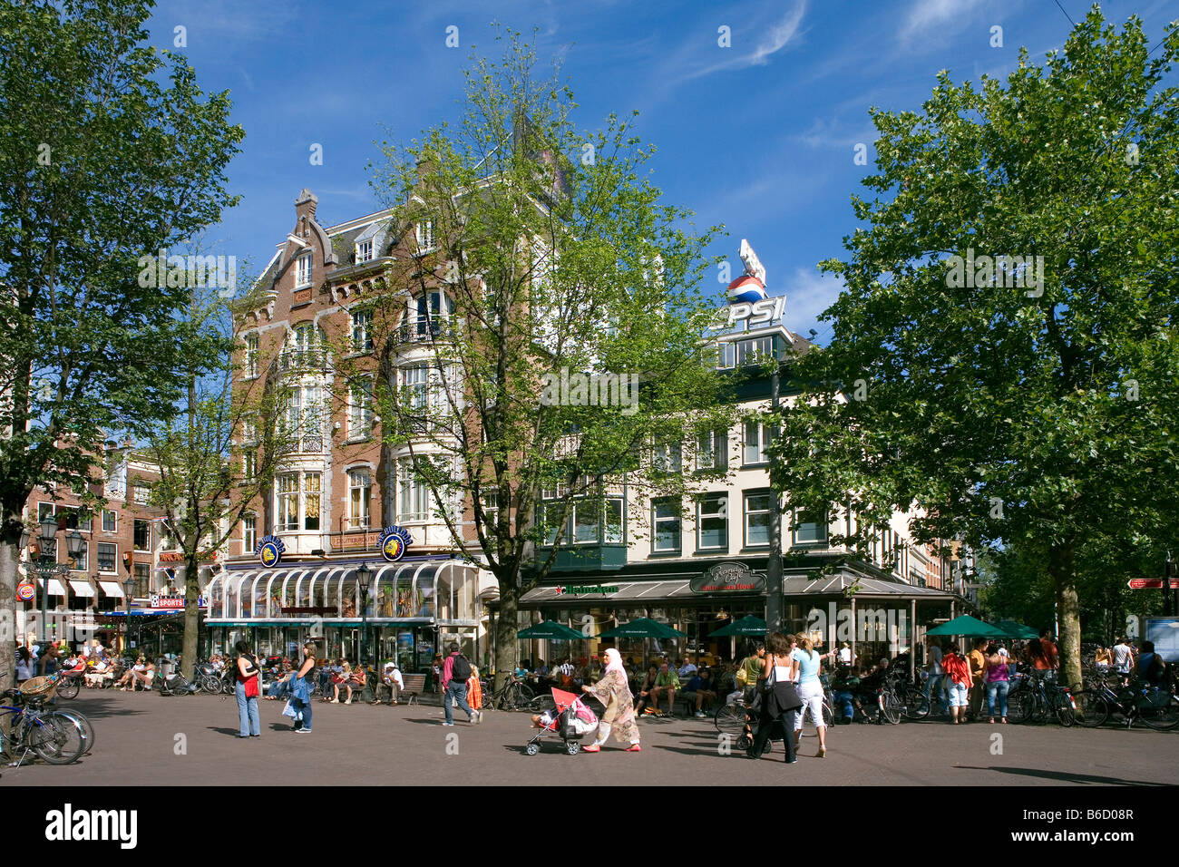 Leidseplein square amsterdam hi-res stock photography and images - Alamy