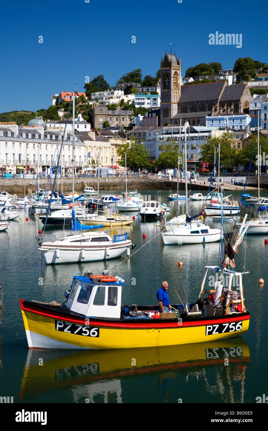 Devon harbour uk boat hi-res stock photography and images - Alamy