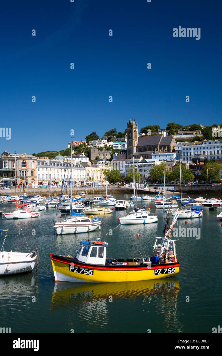 Torquay Harbour, Torquay, Devon, England, UK, Europe Stock Photo - Alamy