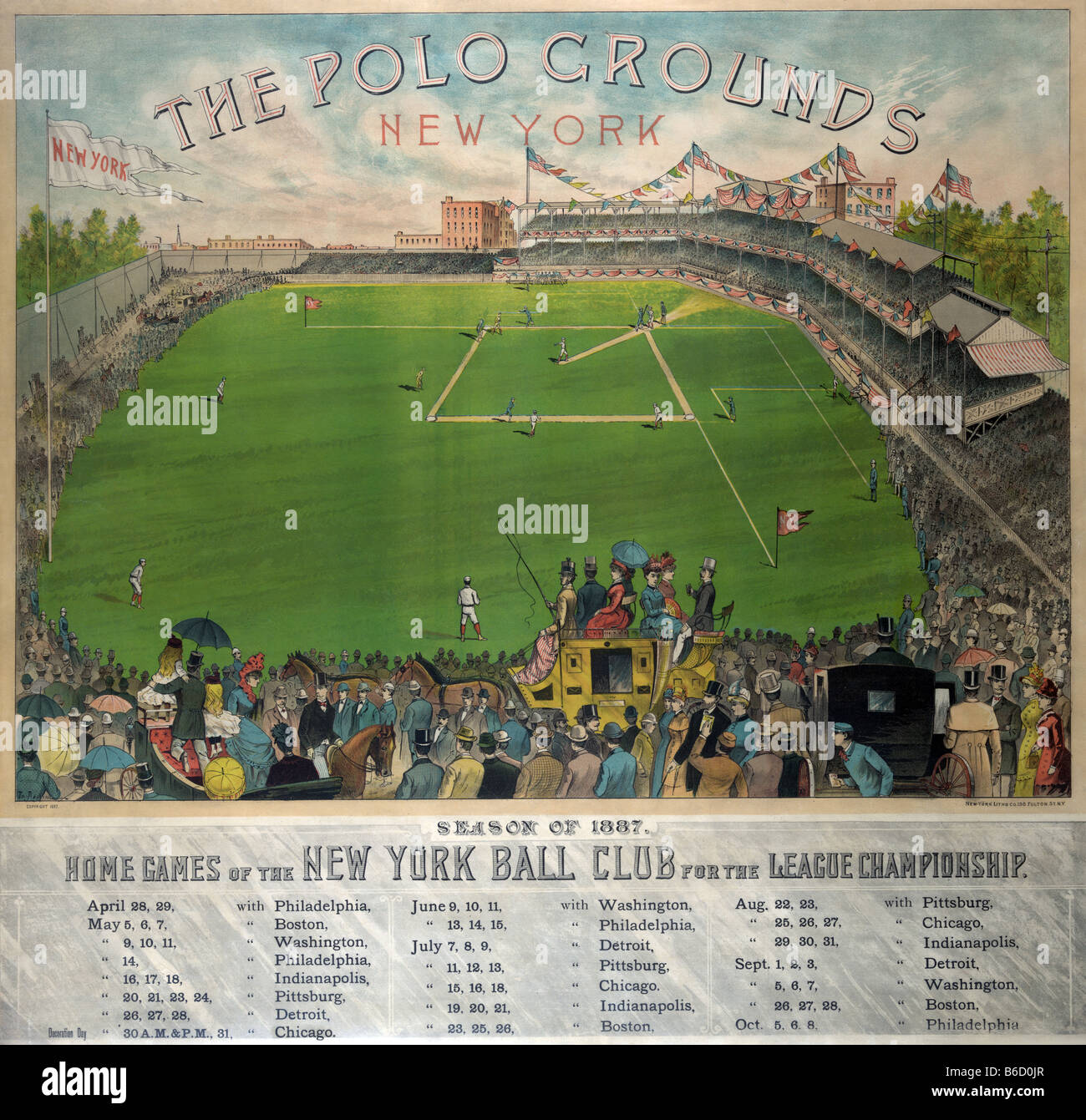Polo grounds stadium hi-res stock photography and images - Alamy