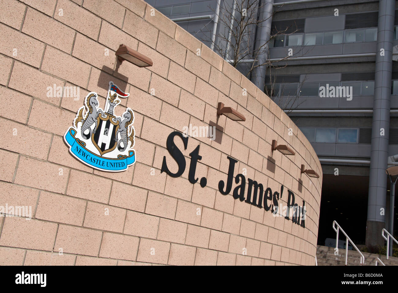 Newcastle Upon Tyne, St James' Park Football Ground Stock Photo - Alamy