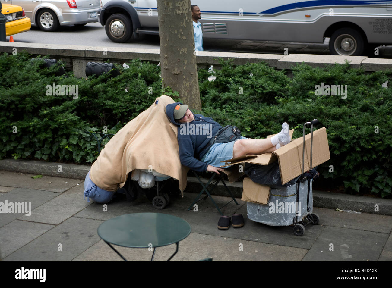 Homeless Person Belongings High Resolution Stock Photography and Images ...
