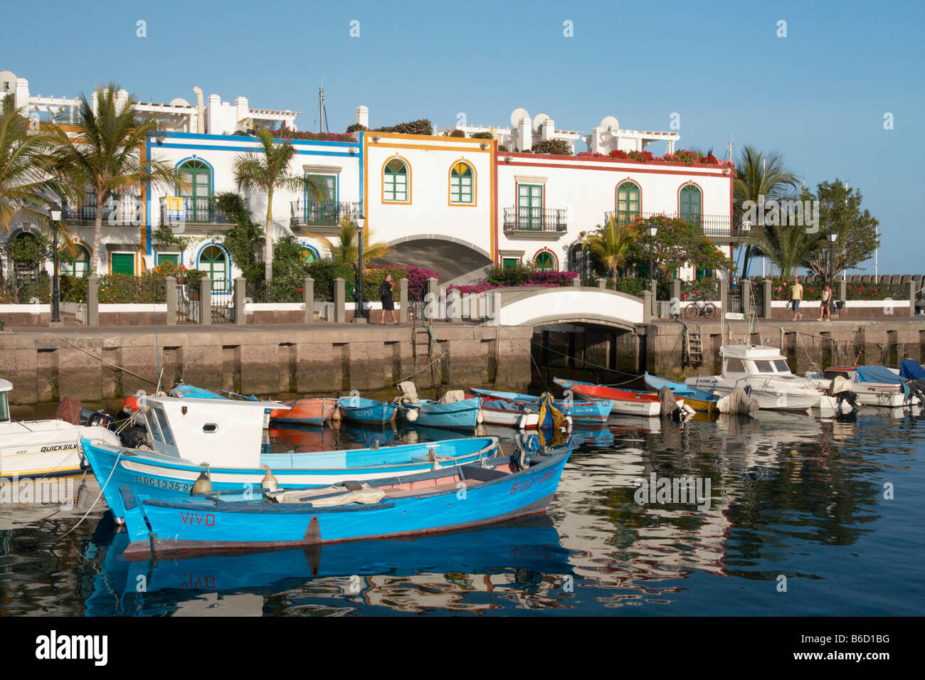 Gran Canaria: Puerto De Mogan Stock Photo - Alamy