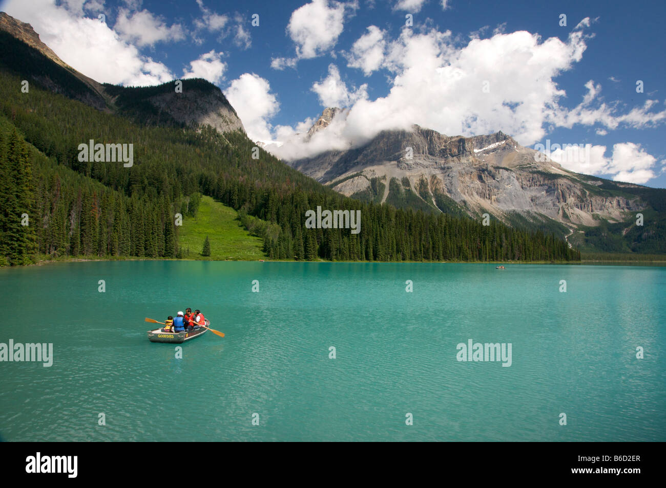 Emerald Lake, Yoho National Park Stock Photo - Alamy