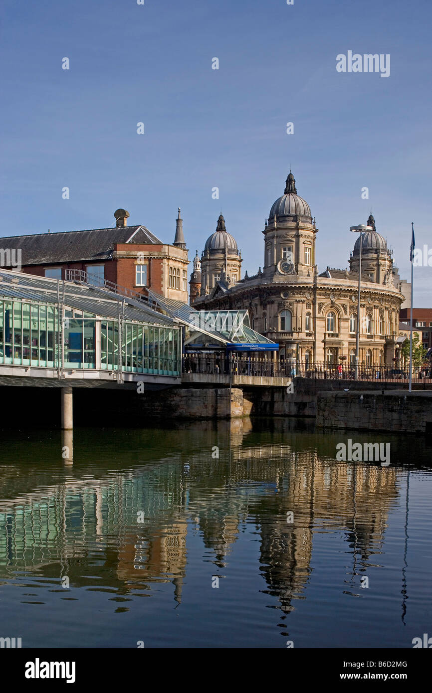 Kingston Upon Hull Princess Quay Shopping Centre Princess Dock Maritime ...