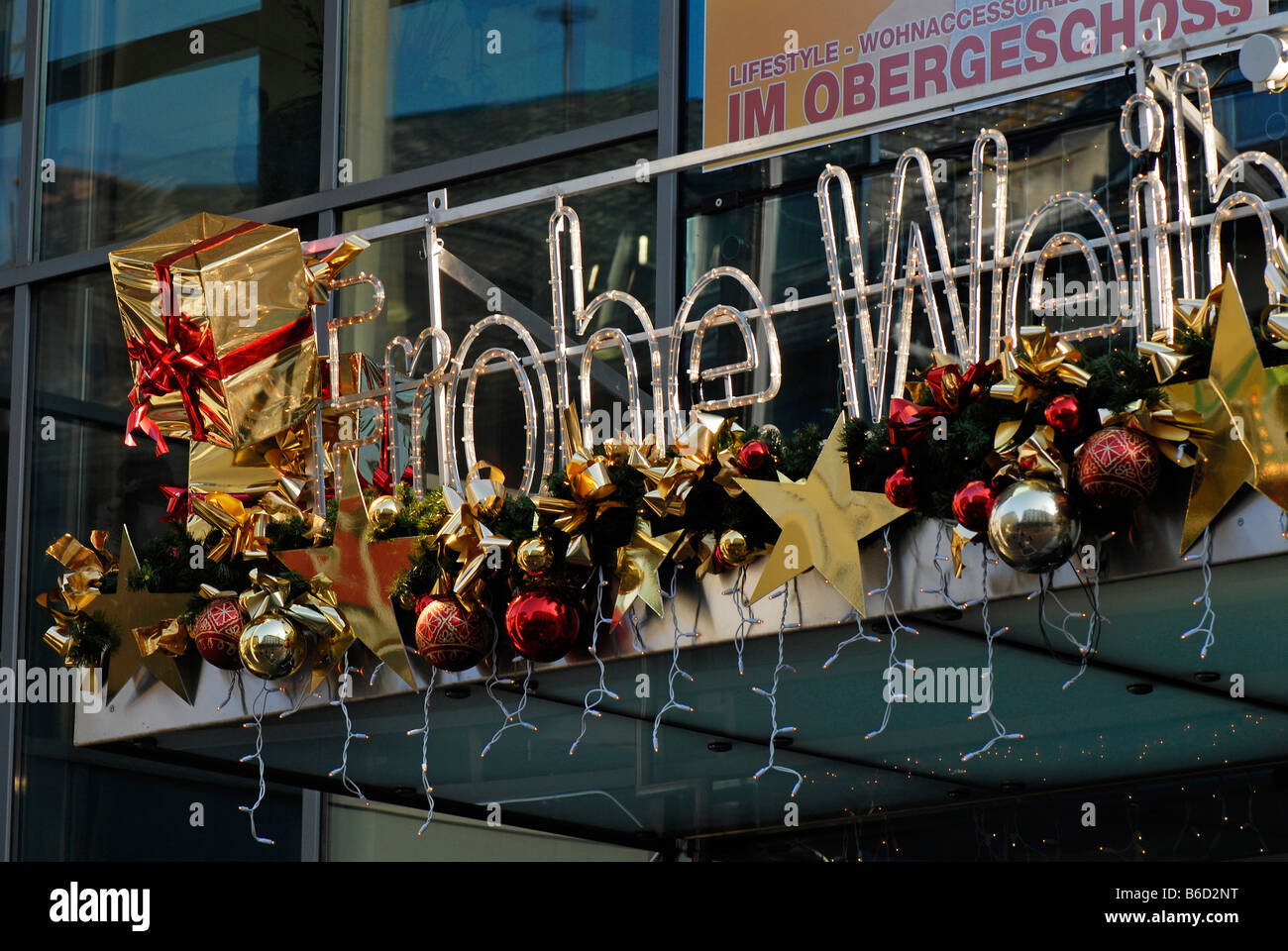 Christmas motive / Frohe Weihnachten Stock Photo - Alamy