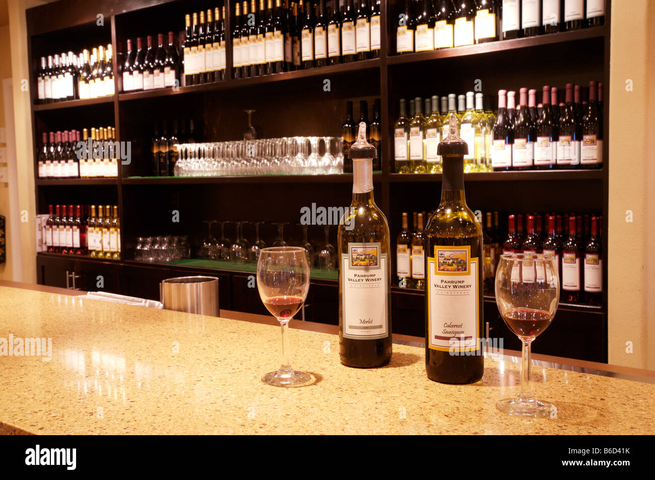 Pahrump Winery Wine Tasting Nevada Stock Photo - Alamy