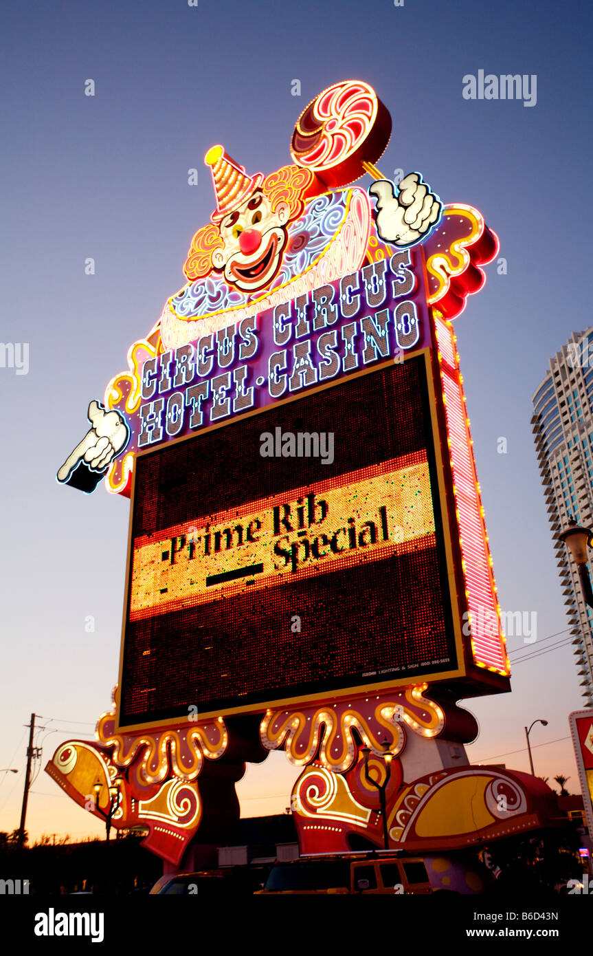 Circus Circus Hotel Casino, The Strip Stock Photo - Alamy