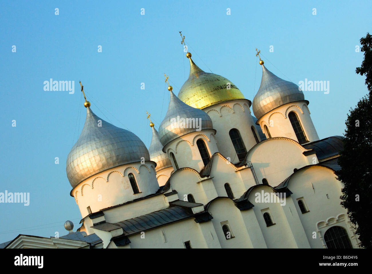 Russia, Novgorod, Cathedral of Saint Sophia, Byzantine cathedral (1052 ...