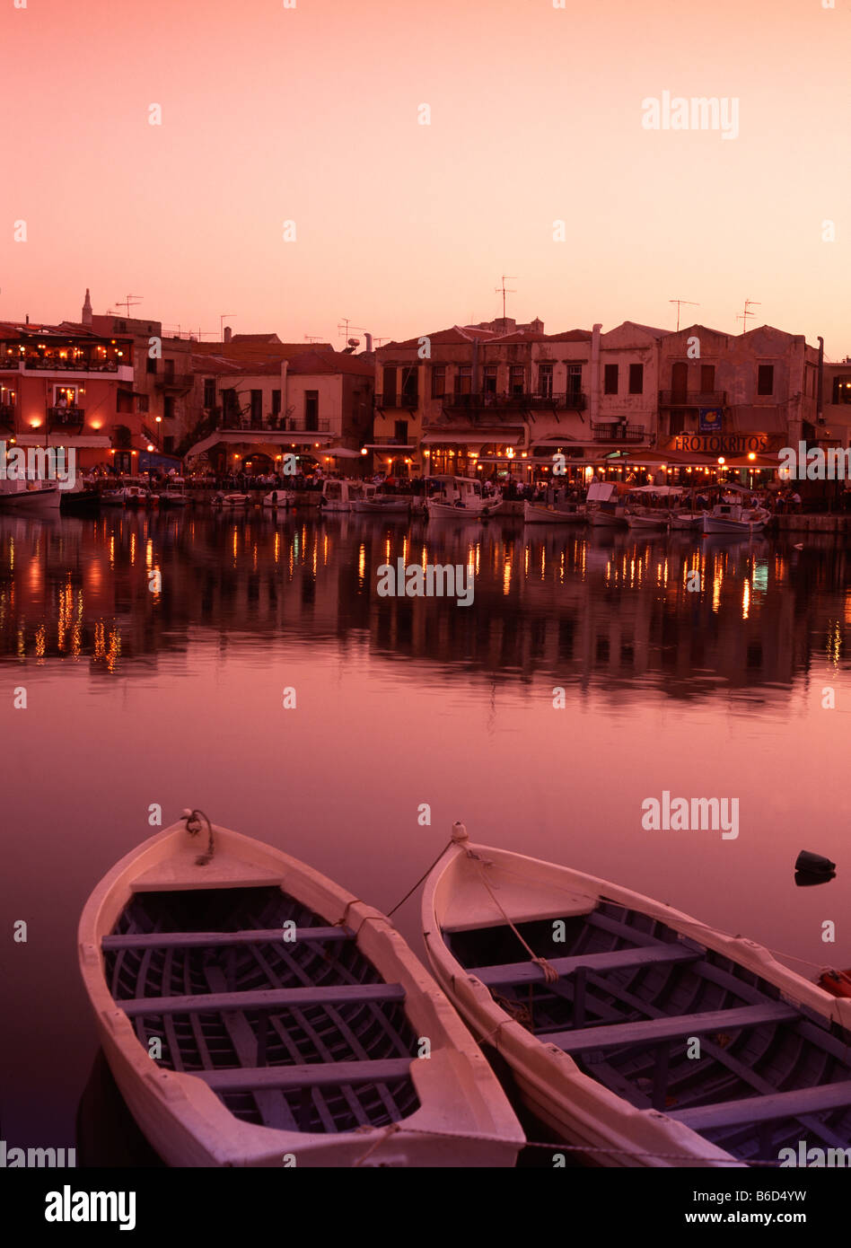 Crete Island, Rethymnon Stock Photo - Alamy