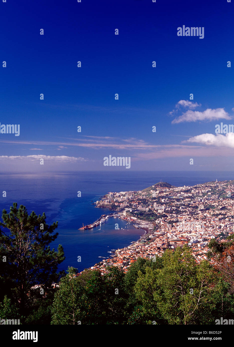 Funchal harbour view hi-res stock photography and images - Alamy