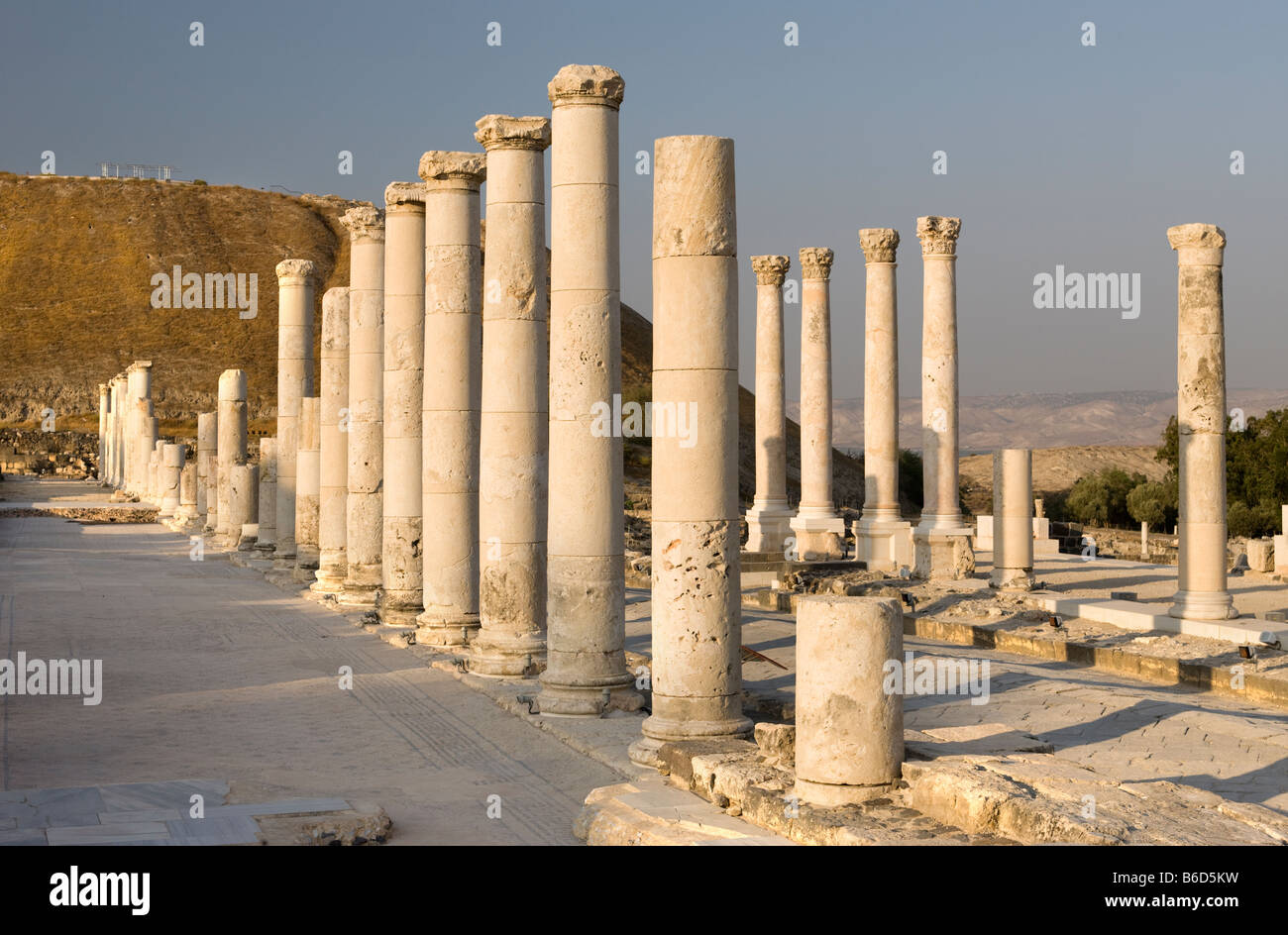 Beit shean palladius street hi-res stock photography and images - Alamy