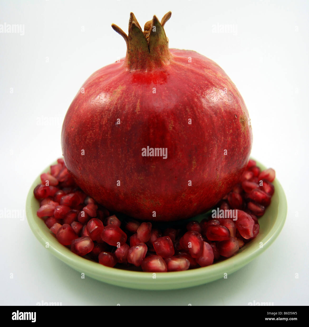 Rosh Hashanah Symbolic Food Pomegranate Stock Photo - Alamy