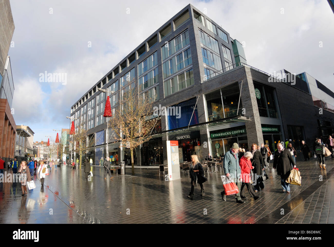 Paradise Street area of Liverpool One shopping complex Stock Photo - Alamy
