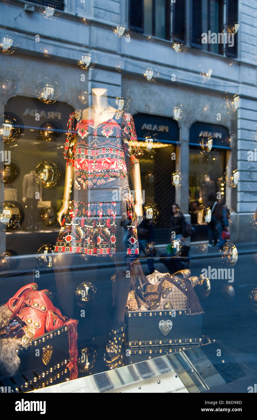 Rome window shopping hi-res stock photography and images - Alamy