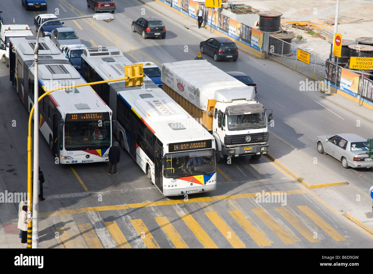 Thessaloniki public bus hi-res stock photography and images - Alamy