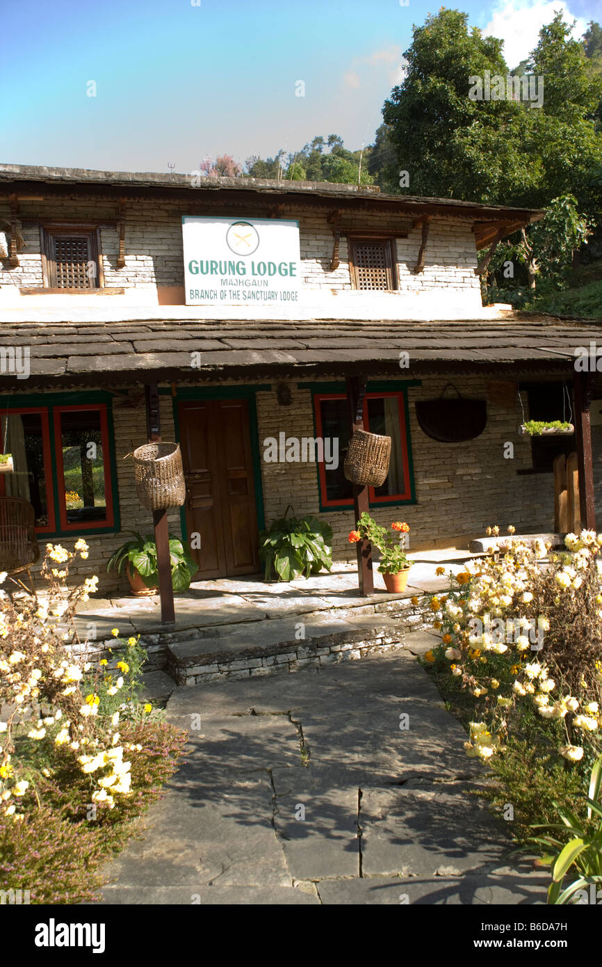 Gurung lodge hi-res stock photography and images - Alamy