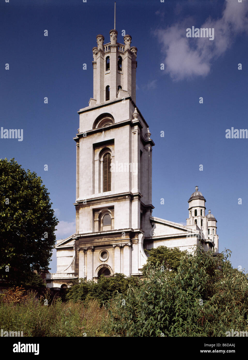 St George In The East Stepney Stock Photo - Alamy