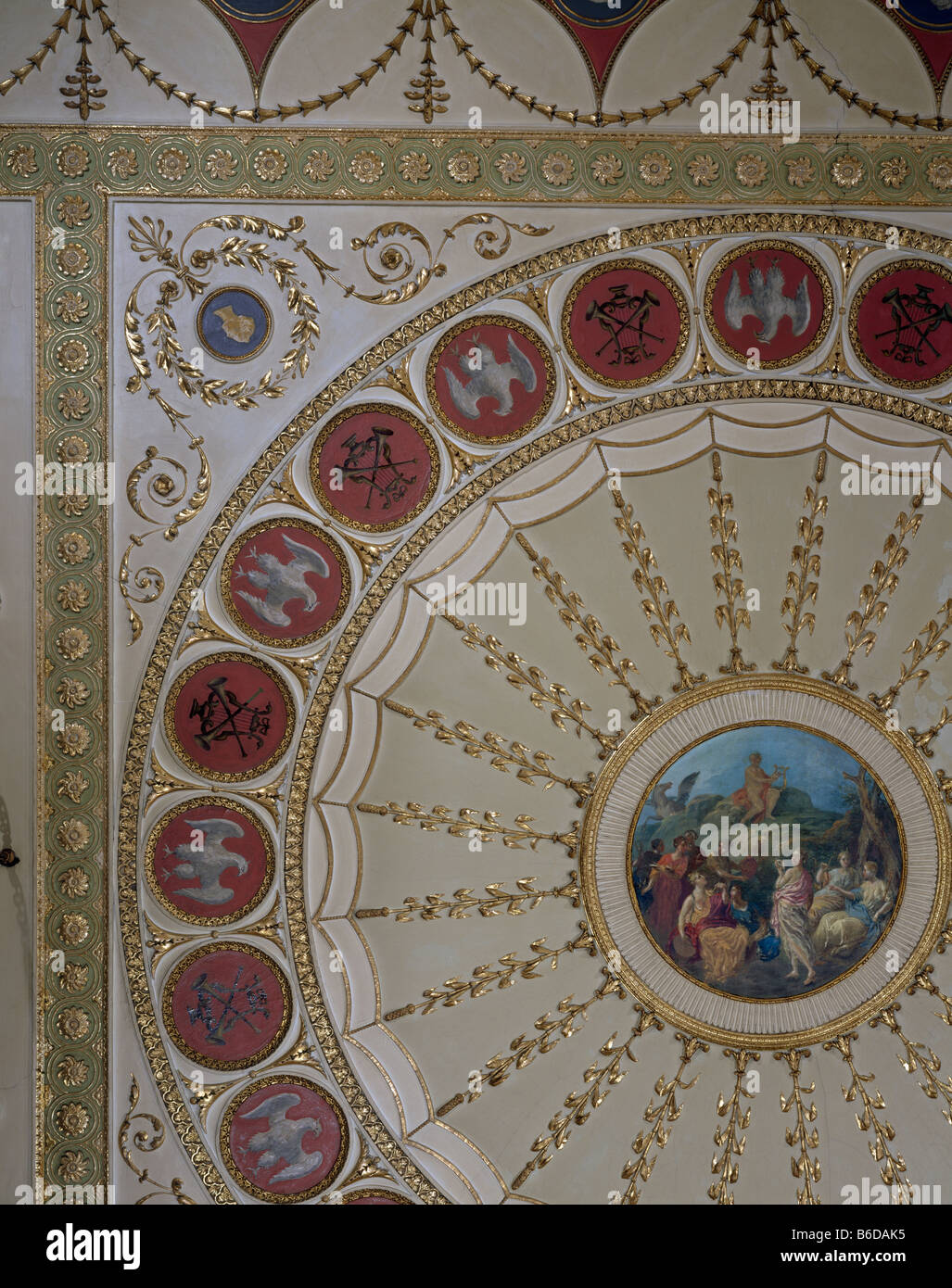 Robert adam ceiling hi-res stock photography and images - Alamy