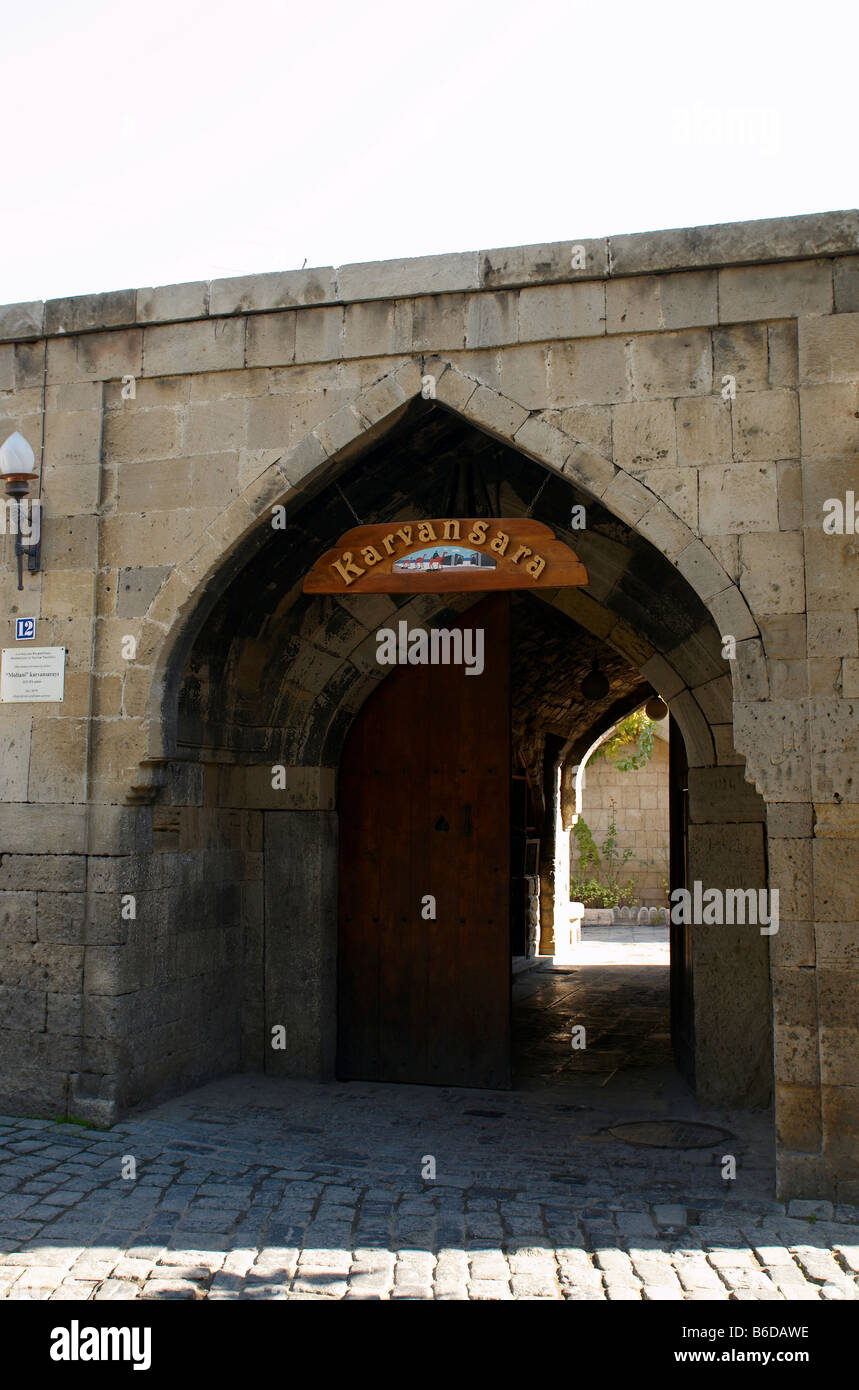 Kervansaray In old town Baku Azerbaijan Stock Photo - Alamy