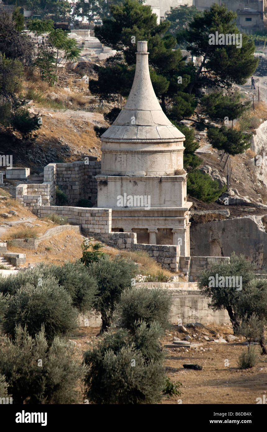 Pillar of absalom hi-res stock photography and images - Alamy