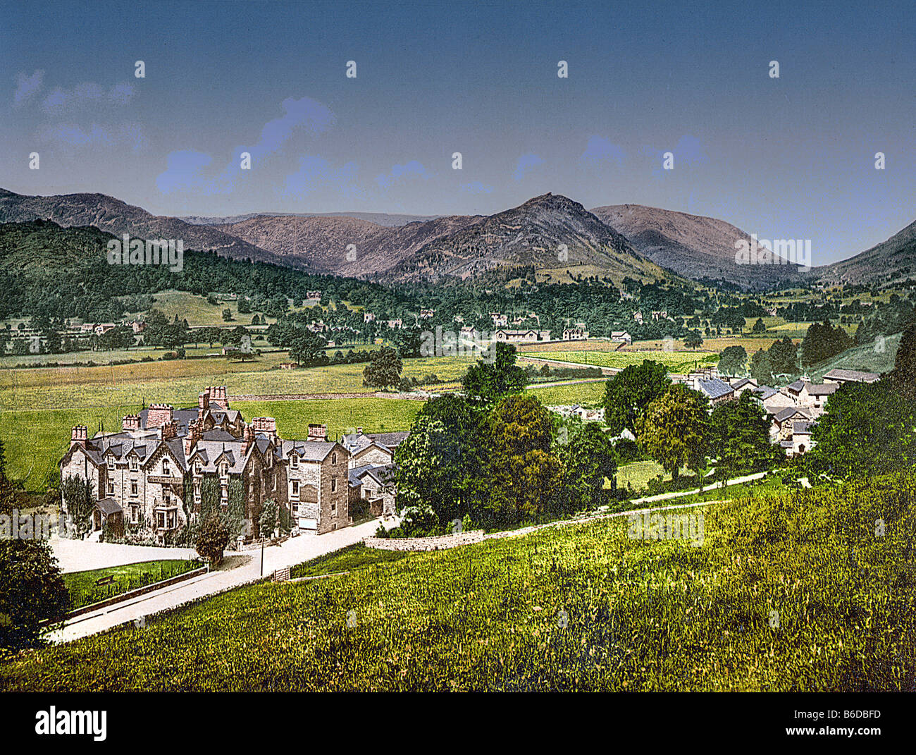 Village of Grasmere 1890 to 1900 Stock Photo - Alamy