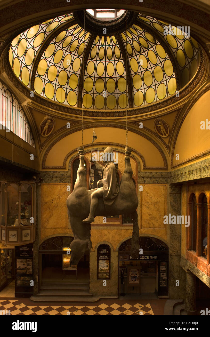 Lucerna passage prague hi-res stock photography and images - Alamy