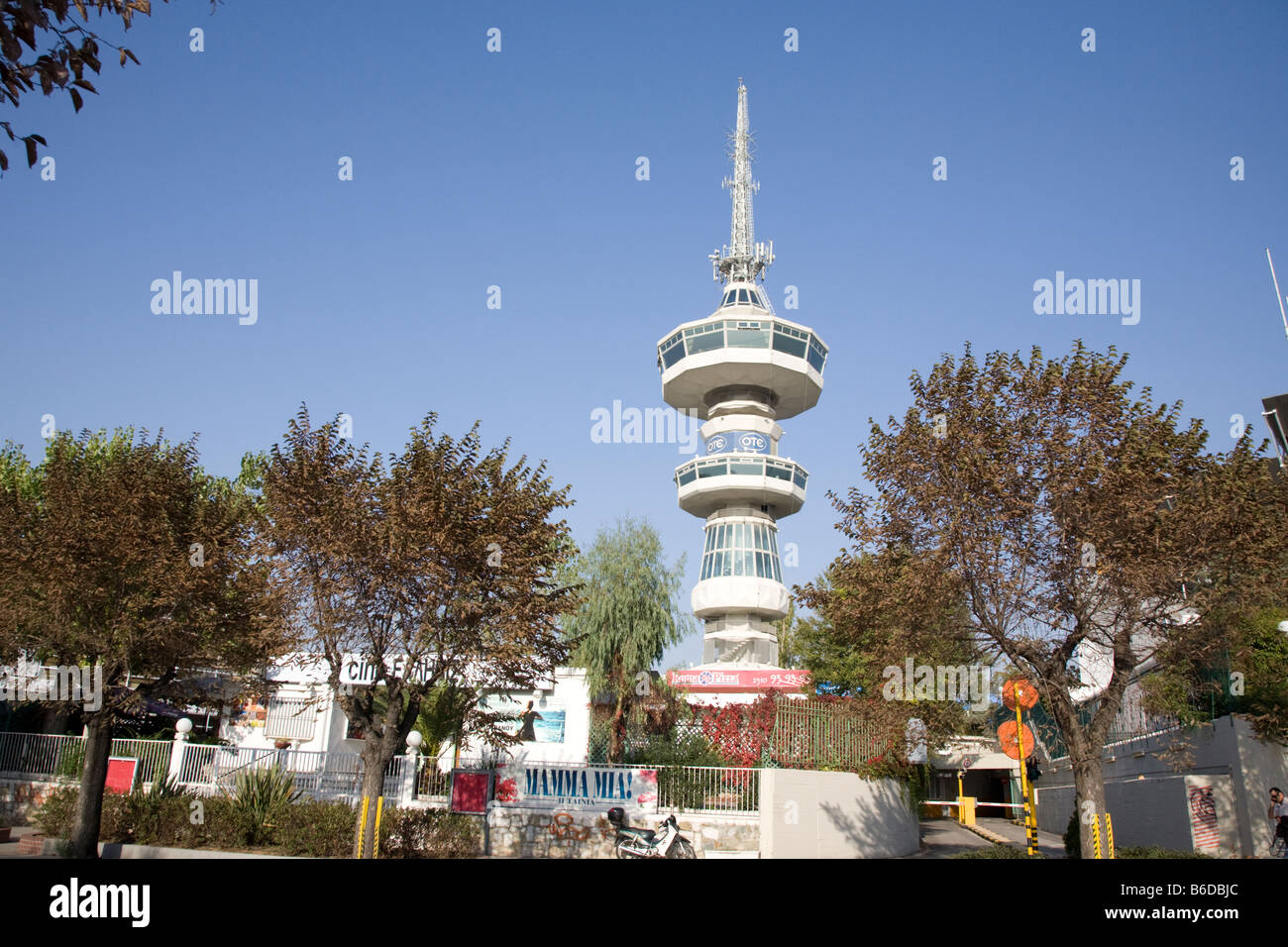 OTE Tower Thessaloniki Greece Stock Photo - Alamy