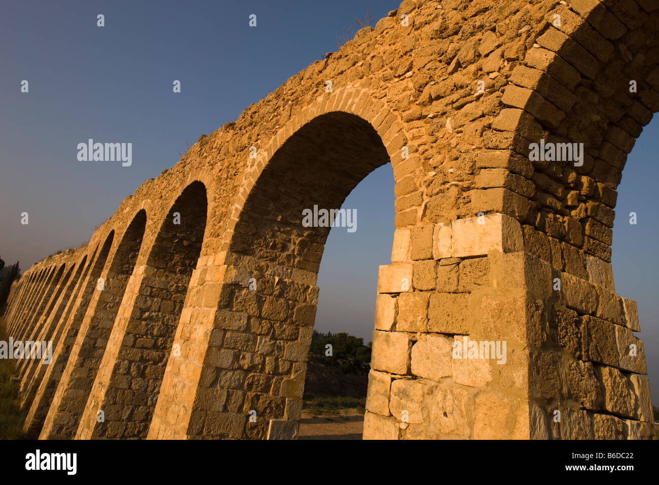 OLD OTTOMAN TURKISH AQUADUCT ACCO ISRAEL Stock Photo - Alamy