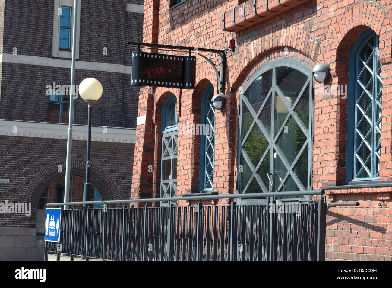 Red brick old building Helsinki Finland Stock Photo - Alamy