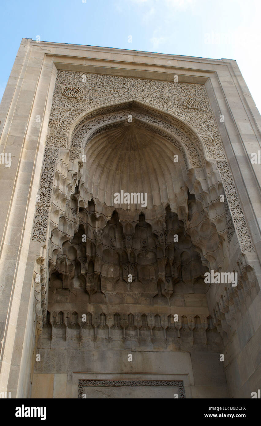Shirvanshah kervansaray in Baku Azerbaijan Stock Photo - Alamy