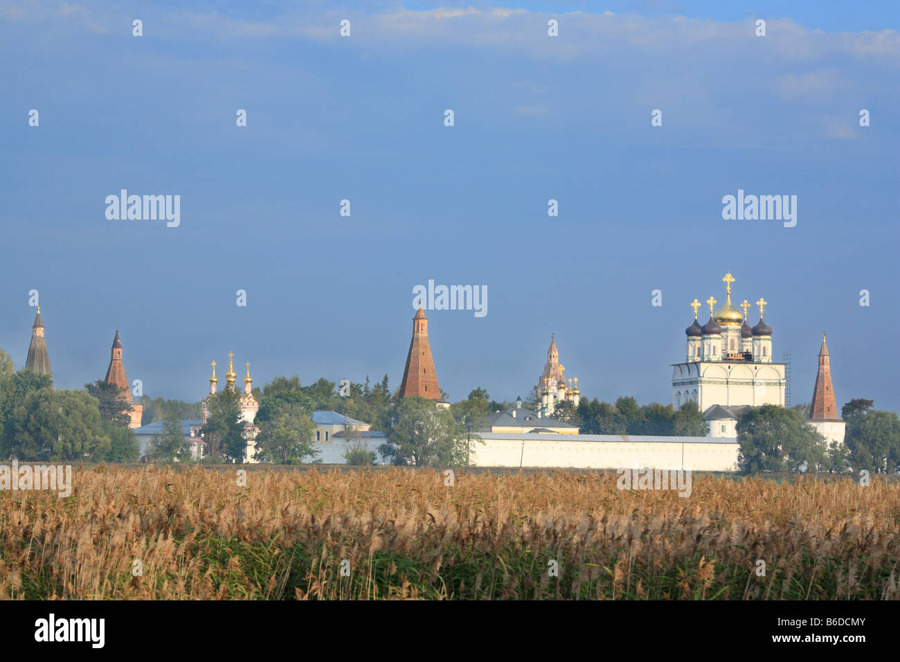 Panoramic view of Iosifo Volotskiy (Joseph Volotsky) monastery (16 ...