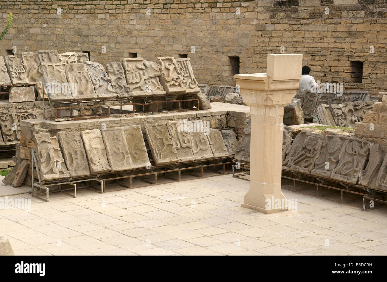 Shirvanshah kervansaray in Baku Azerbaijan Stock Photo - Alamy