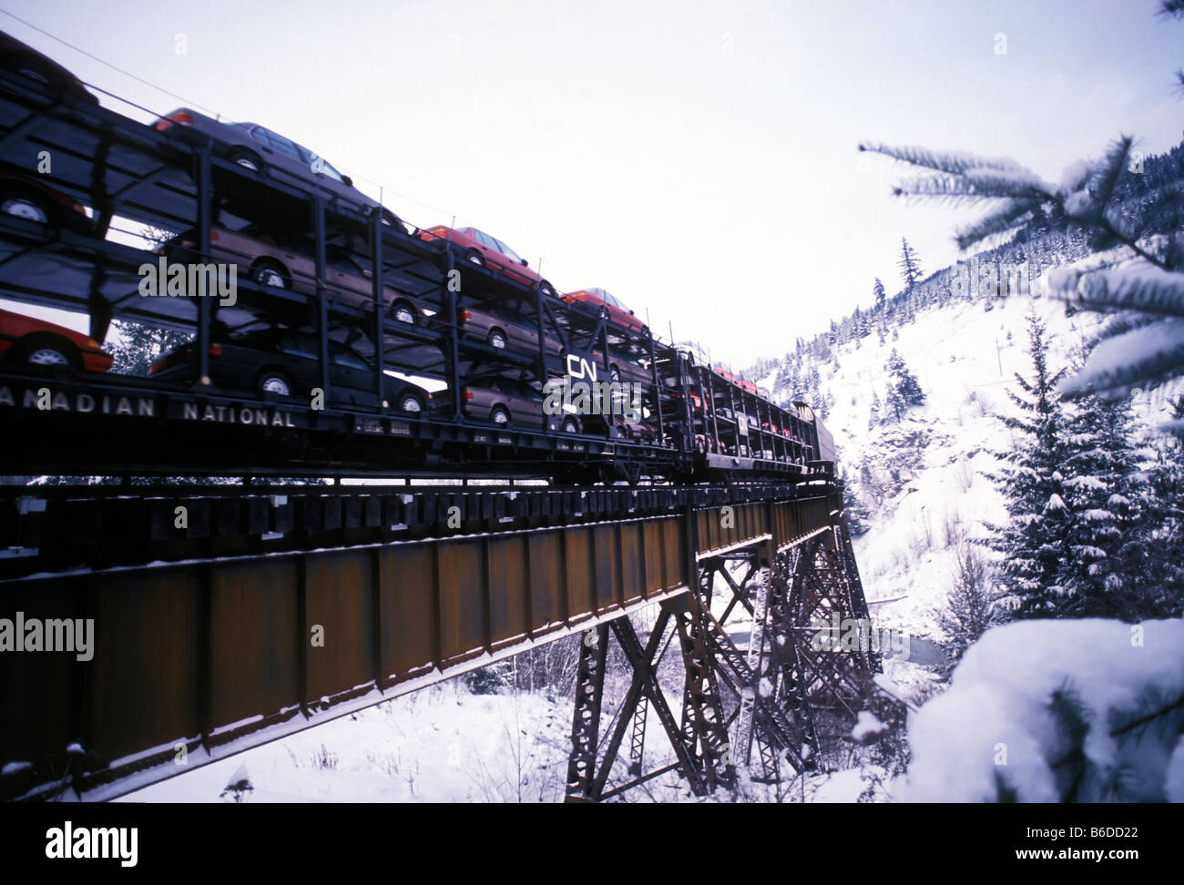 Cn rail bridge hi-res stock photography and images - Alamy