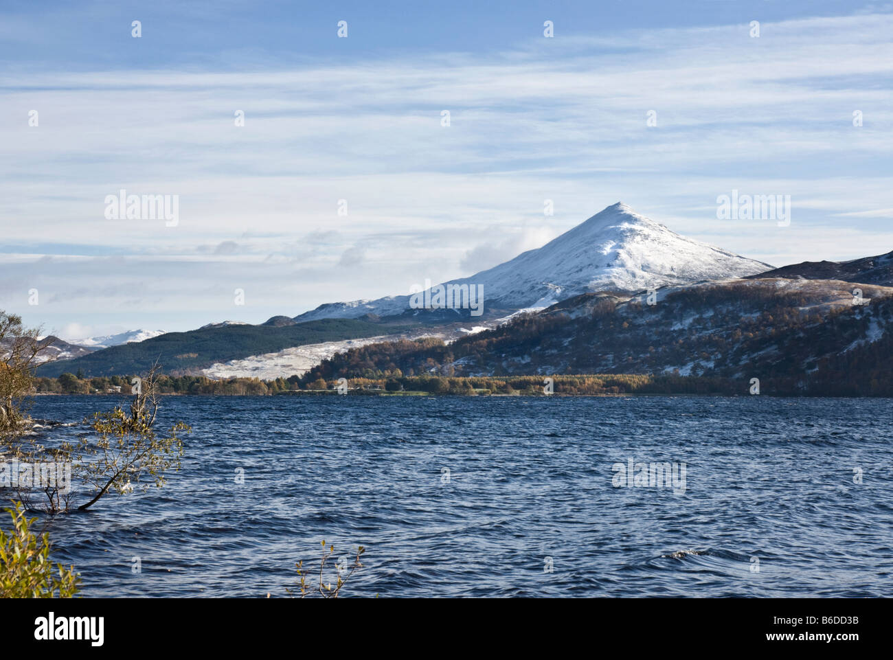 Schiehallion seen from across Loch Rannoch, Scotland Stock Photo - Alamy
