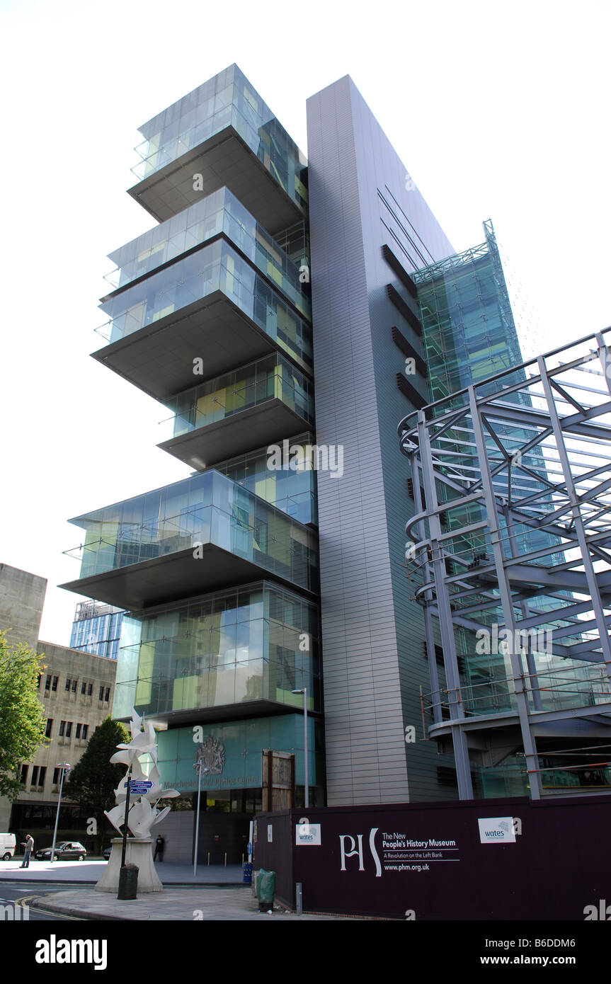 manchester civil justice centre law courts modern glass architecture ...