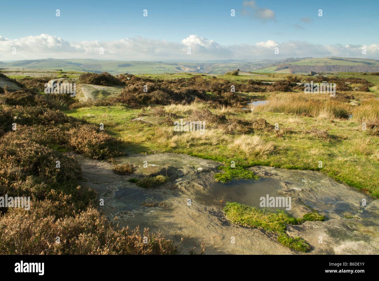 Curbar edge, peak district, Derbyshire Stock Photo - Alamy