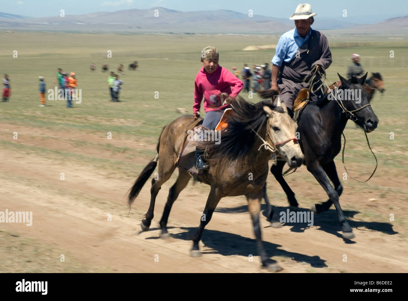 Mongolia Life on the Steppes 2007 Stock Photo - Alamy