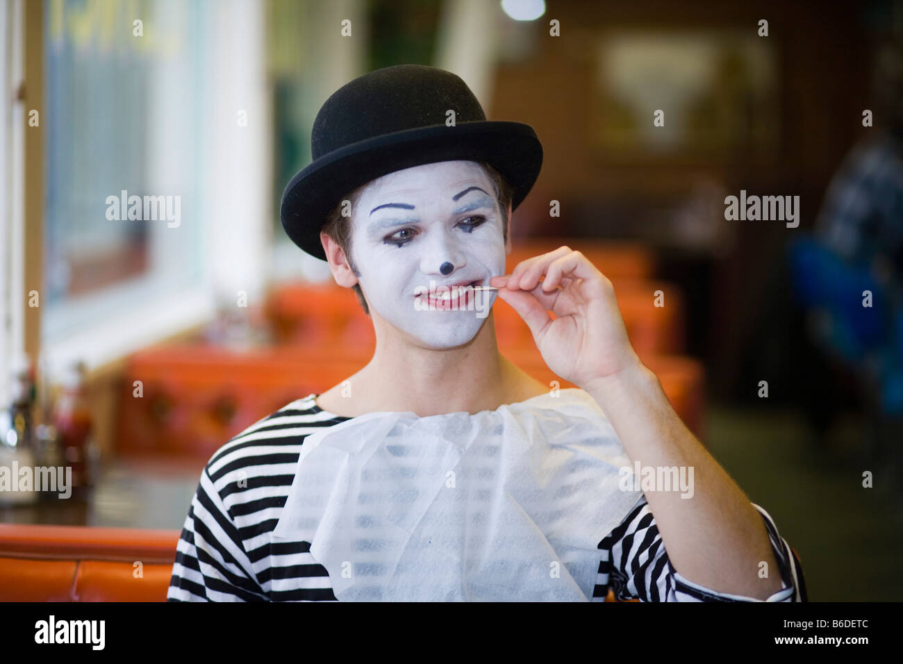 Mime Makeup Men