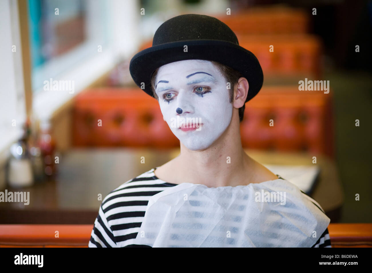 Mime Makeup Men