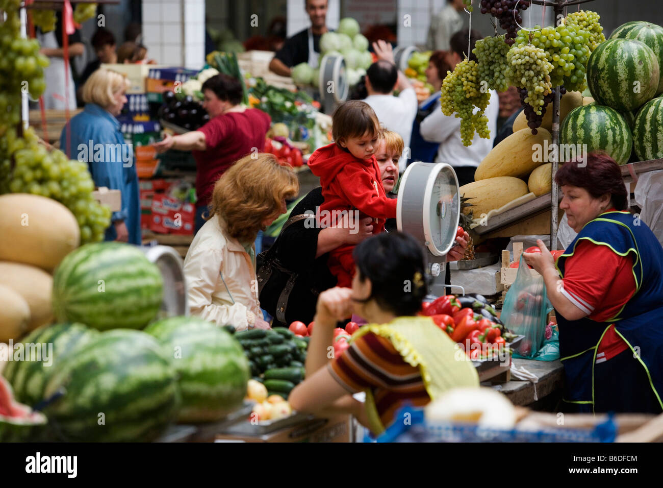 Russia, Saint Petersburg, Market Stock Photo - Alamy